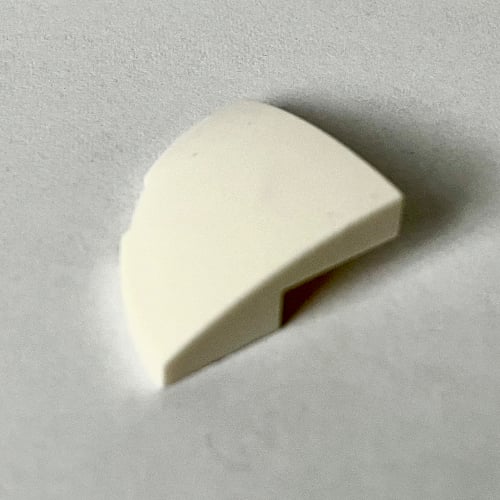 LEGO PART 5852 Brick Round Corner, Curved 2 x 2 x 2/3 Quarter Circle ...