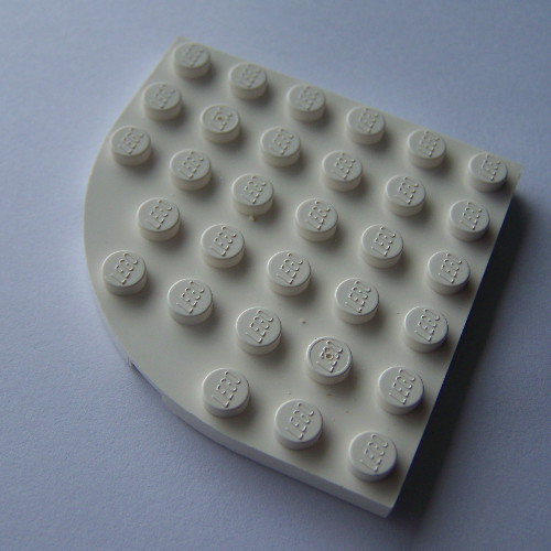 LEGO PART 6003 Plate Round Corner 6 x 6 | Rebrickable - Build with LEGO