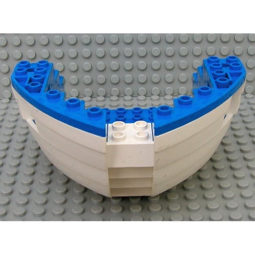 LEGO PART 6051c02 Boat Hull Section, Small Bow 12 x 12 x 5 1/3 with ...