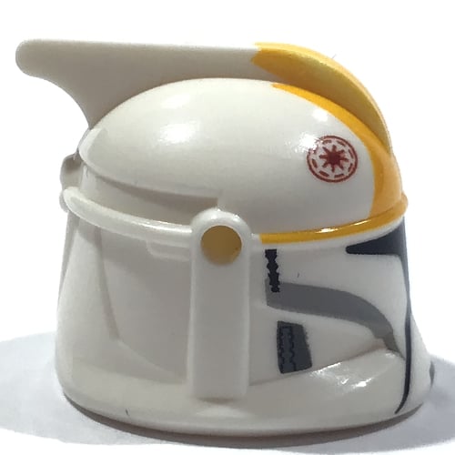 LEGO PART 61189pr0001 Helmet Clone Trooper Phase 1, with Side Holes ...