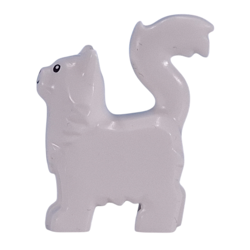 LEGO PART 6329pr0001 Animal, Cat with Furry Chest, Bright Pink Nose ...