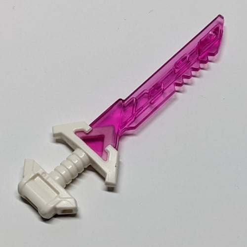 LEGO PART 65272pat0003 Weapon Sword with Angular Wide Hilt and Angular ...