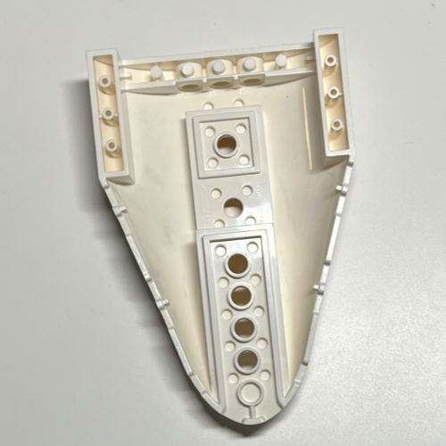 LEGO PART 67245 Aircraft Fuselage Curved Aft Section 8 x 12 x 2 Top ...