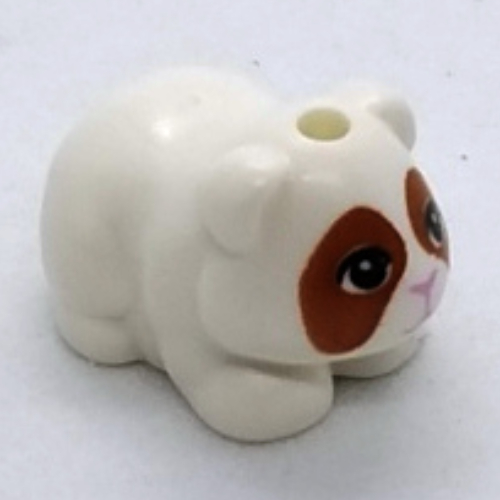 LEGO PART 6907pr0001 Animal, Guinea Pig with Dark Orange Face, Bright ...
