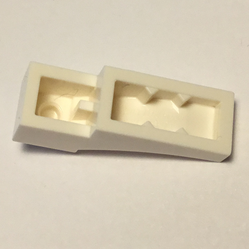 LEGO PART 70681 Brick Curved, 3 x 1 with 1/3 Inverted Cutout ...