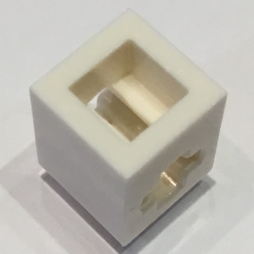 LEGO PART 73230 Technic Brick 1 x 1 with Axle Hole | Rebrickable ...