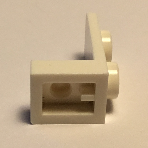LEGO PART 73825 Bracket 1 x 1 - 1 x 2 Inverted | Rebrickable - Build ...