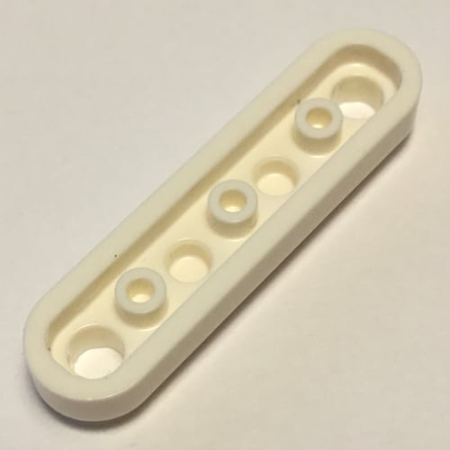 LEGO PART 77845 Plate Special 1 x 4 Rounded with 2 Open Studs ...