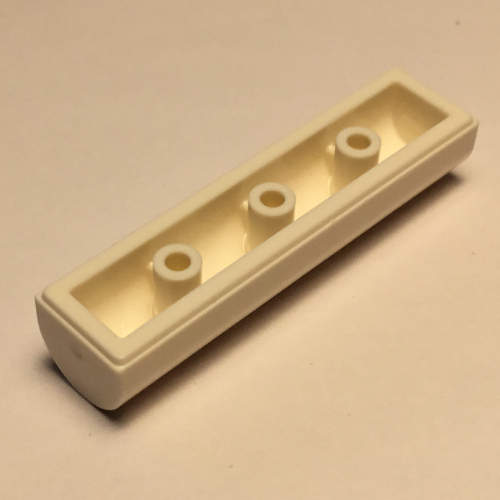 LEGO PART 79756 Brick Curved 1 x 4 x 2/3 Double, No Studs | Rebrickable ...