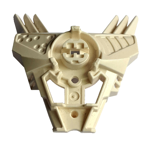 LEGO PART 87801 Large Figure Chest Cover, Armour with Triple Spiked ...