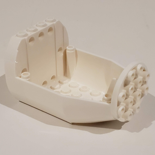 LEGO PART 92847 Aircraft Fuselage Curved Forward 6 x 9 x 4 1/3 Bottom ...