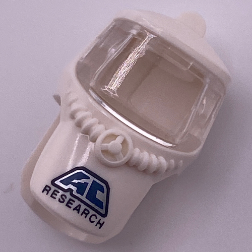 LEGO PART 93224c01pr0003 Mask, Hazard Suit with Trans-Clear Face Shield ...