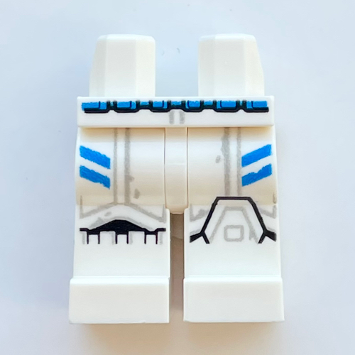 LEGO PART 970c27pr1629 Hips and White Legs with Stormtrooper Armour ...