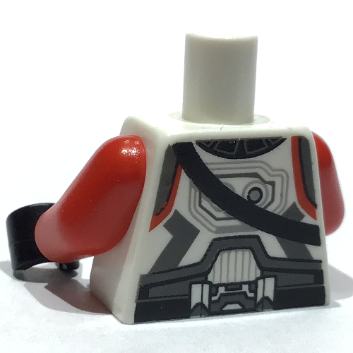 LEGO PART 973c22h03pr2086 Torso Republic Trooper Armour Print, Knife ...