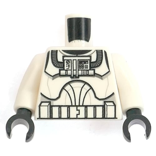 LEGO PART 973c27h03pr1389 Torso Clone Pilot Armour Flight Suit Print ...