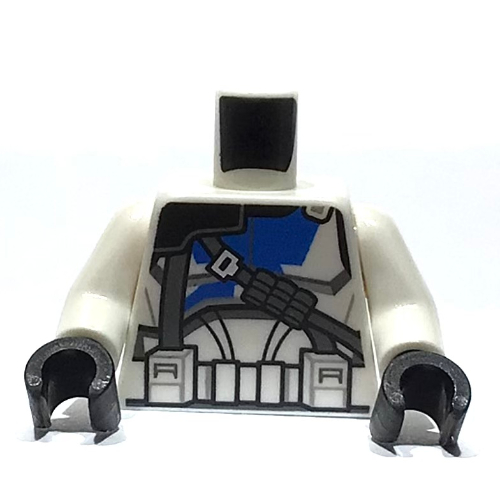LEGO PART 973c27h03pr6395 Torso, Clone Trooper Armor, Blue Markings ...
