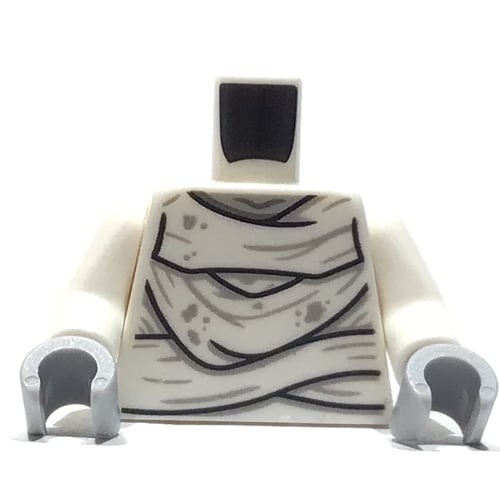 LEGO PART 973c27h14pr6088 Torso Bandage Wrappings with Light Bluish ...