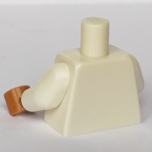 LEGO PART 973c27h23pr0002 Torso Robe with Long Gold Necklace Print ...