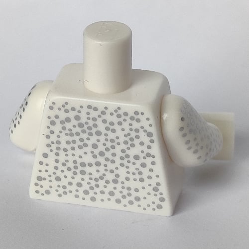 LEGO PART 973c27h27pr4161 Torso Tuxedo, Gold Tie and Vest, Silver ...