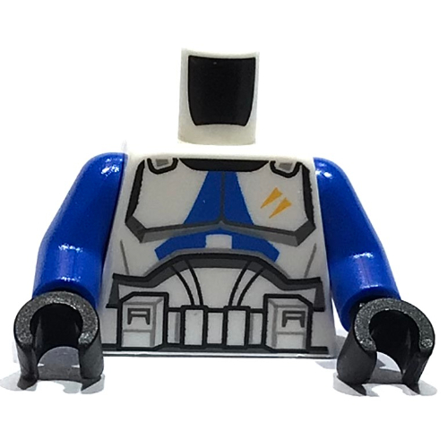 LEGO PART 973c28h03pr6394 Torso, Clone Trooper Armor, Blue Markings ...