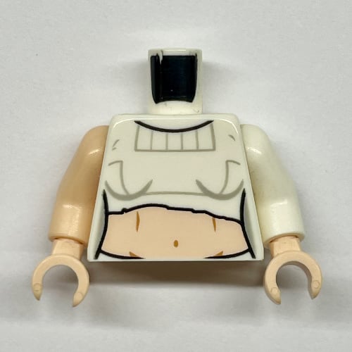LEGO PART 973e032pr2385 Torso, Odd Arms, Shirt, Torn with Bare Midriff ...
