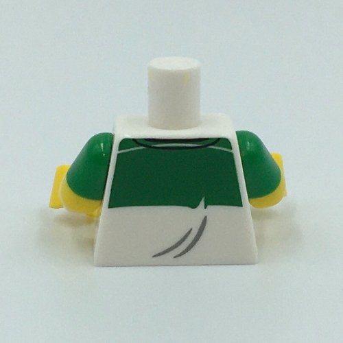 LEGO PART 973g31c01h01pr4857 Torso, Dual Molded Arms, Sports Jersey ...