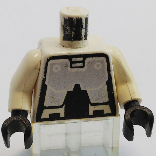 LEGO PART 973c27h03pr0214 Torso Robot, Metal Panels Print (Exploriens ...