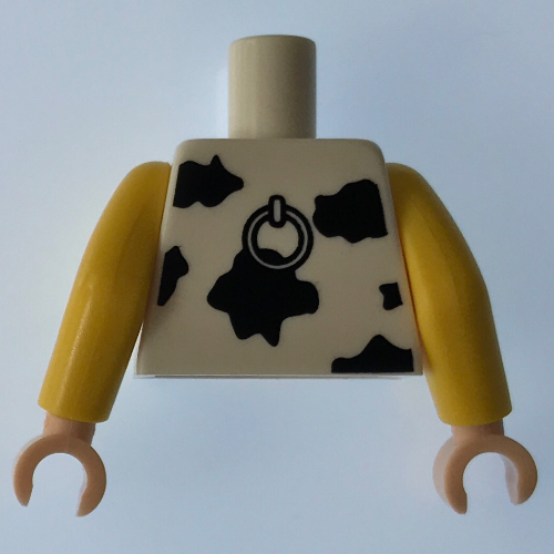 LEGO PART 87858pr1529 Torso with Long Arms, Vest with Sheriff Star over ...