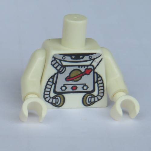 LEGO PART 973c27h27pr1540 Torso Spacesuit with Space Logo and Tubes ...