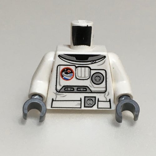 LEGO PART 973c27h12pr1695 Torso Spacesuit with Space Logo and Equipment ...