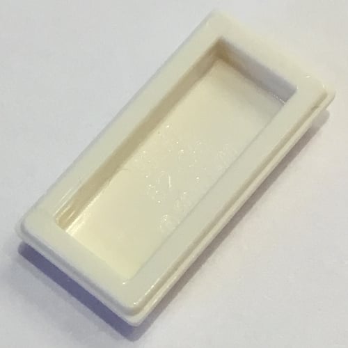 LEGO PART 99563 Tile Special 1 x 2 with Sloped Walls AKA Money / Gold ...