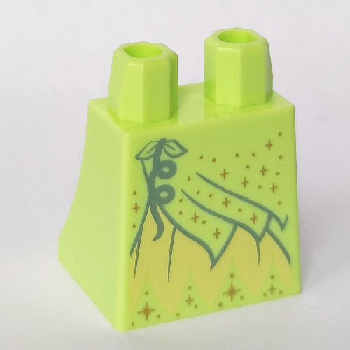 LEGO PART 36036pr0059 Hips and Legs Under Dress/Robe with Bright Light ...