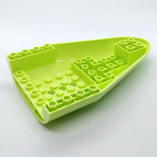 LEGO PART 67243 Aircraft Fuselage Curved Forward 8 x 12 x 2 Bottom ...