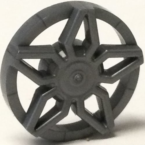 LEGO PART 29117b Wheel Cover 5 Spoke Framed | Rebrickable - Build with LEGO