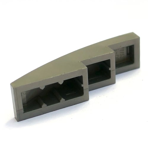 LEGO PART 11153 Slope Curved 4 x 1 No Studs [Stud Holder with Symmetric ...