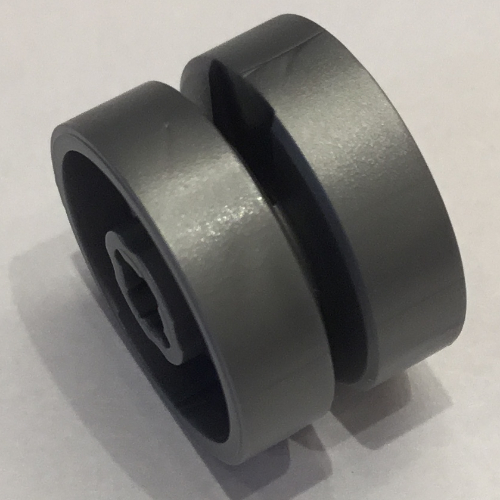 LEGO PART 11208 Wheel 14mm D. x 9.9mm with Centre Groove, Fake Bolts ...