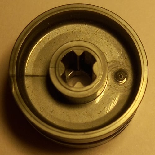 LEGO PART 18976 Wheel 18 x 12 with Axle Hole and Stud | Rebrickable ...