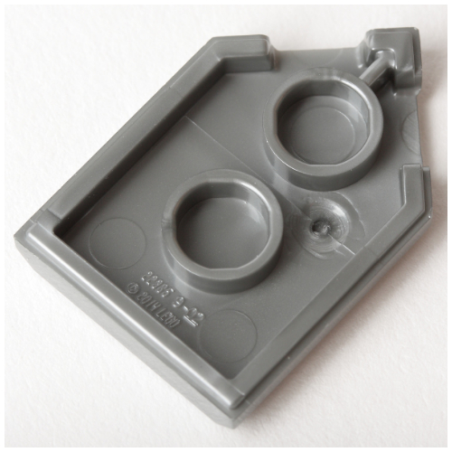 LEGO PART 22385 Tile Special 2 x 3 Pentagonal | Rebrickable - Build ...