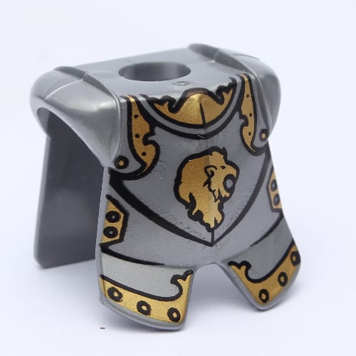 LEGO PART 2587pr0023 Minifig Neckwear Armor Breastplate with Leg ...