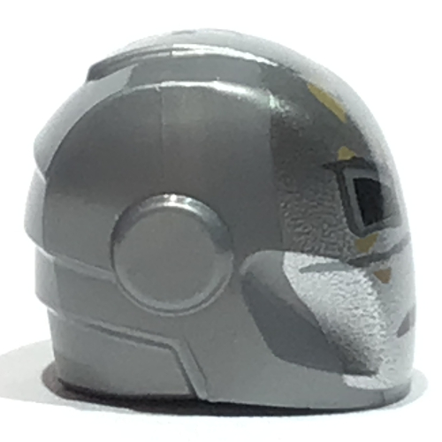 LEGO PART 28631pr0241 Helmet with Armor Plates and Ear Protectors with ...