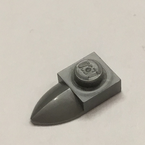 LEGO PART 49668 Plate Special 1 x 1 with Tooth | Rebrickable - Build ...
