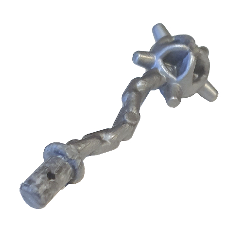 LEGO PART 93787 Weapon Mace / Flail Spiked | Rebrickable - Build with LEGO