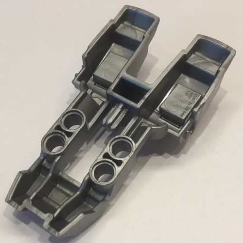 LEGO PART 98597 Large Figure Foot, with 2 Toes | Rebrickable - Build ...