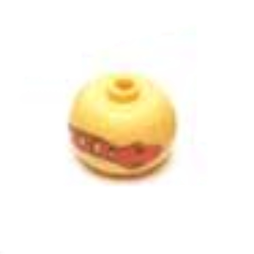 LEGO PART penupn0003pr0001 Pen Bead, Round Orb with Snake Print ...