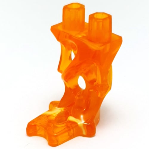 LEGO PART 19859pat0008 Lower Body, Ghost with Marbled Bright Light ...