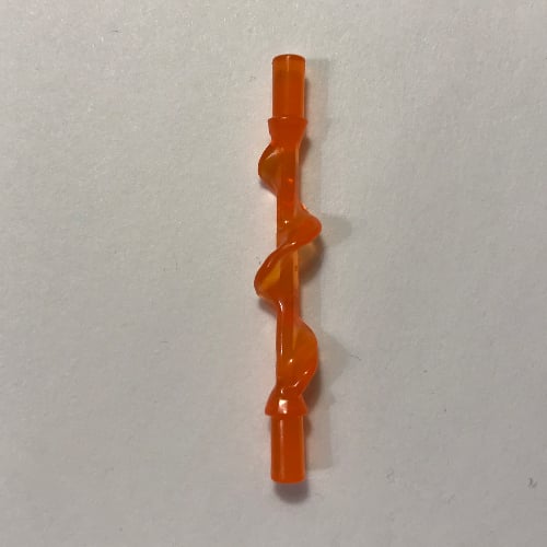 LEGO PART 35032d Wave / Power Burst / Flame, Bolt Spiral with Bar Ends ...