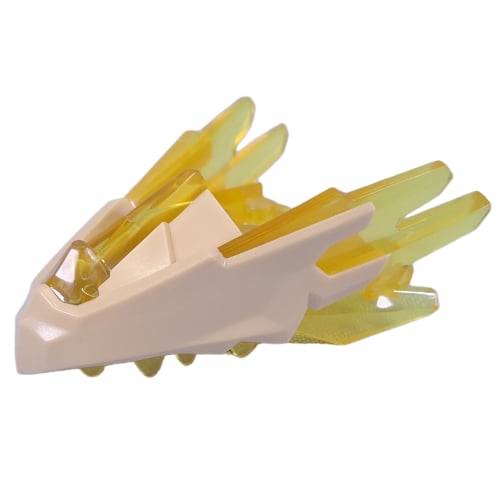 LEGO PART 100588pat0002 Creature Body Part, Dragon Head Upper Jaw with ...