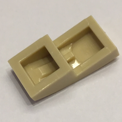 LEGO PART 11477 Slope Curved 2 x 1 No Studs [1/2 Bow] | Rebrickable ...