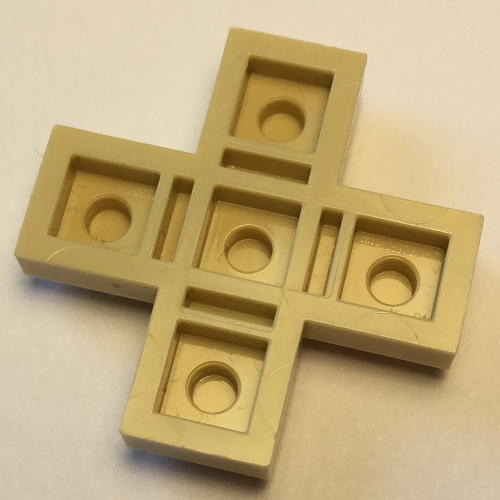 LEGO PART 15397 Plate 3 x 3 Cross | Rebrickable - Build with LEGO