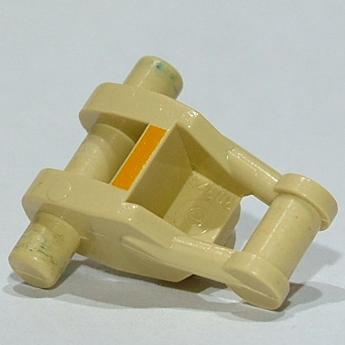 LEGO PART 30375pr0004 Torso Mechanical, Battle Droid with Orange ...